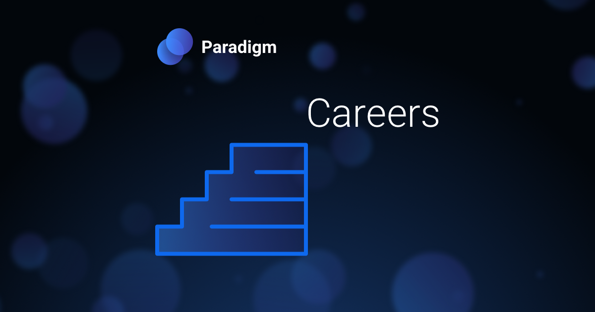 Careers | Paradigm